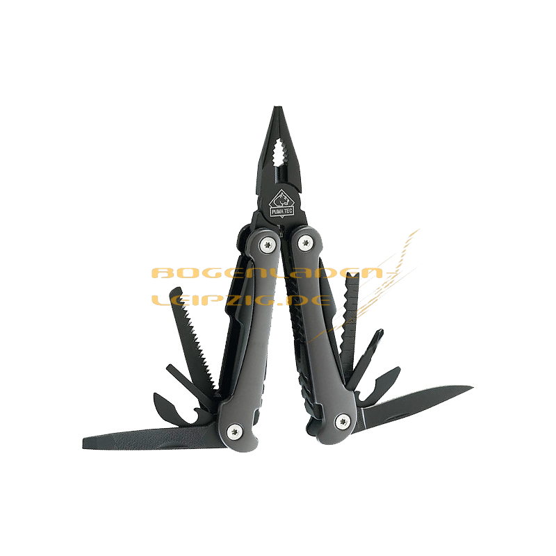 Puma TEC - Multitool, AISI 420 Stahl, Zange mit Feder, Epoxy-Beschich ...