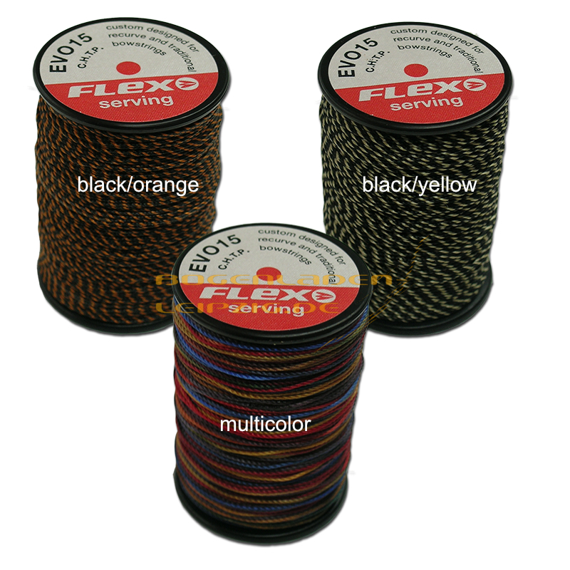 Flex Archery - Serving EVO-15 0.19 schwarz/blau, 6,20