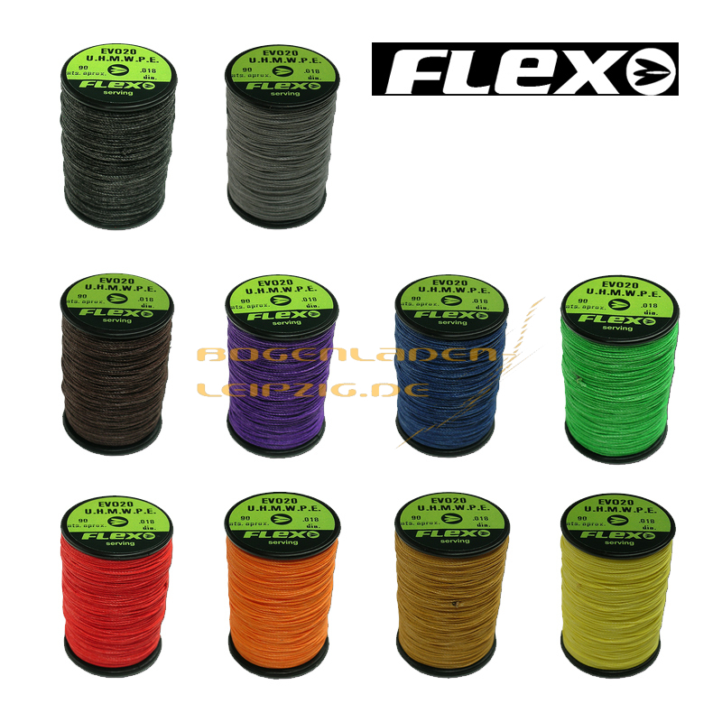Flex Archery - Serving EVO-20 UHMWPE 0.18 hell grün, 12,95
