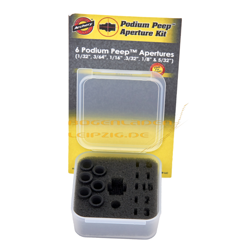 Specialty Archery - Podium Peep Aperture Kit, 51,00