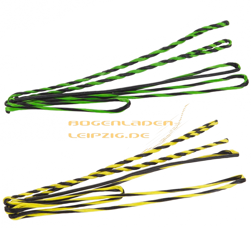 Gravity - Recurve Flämisch Spleiss Fast Flight 62" schwarz/grün, 11,75