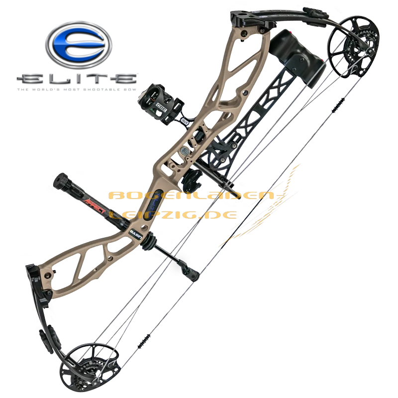 Elite Archery - Basin RH Compoundbogen Set 2022 tan, 890,00