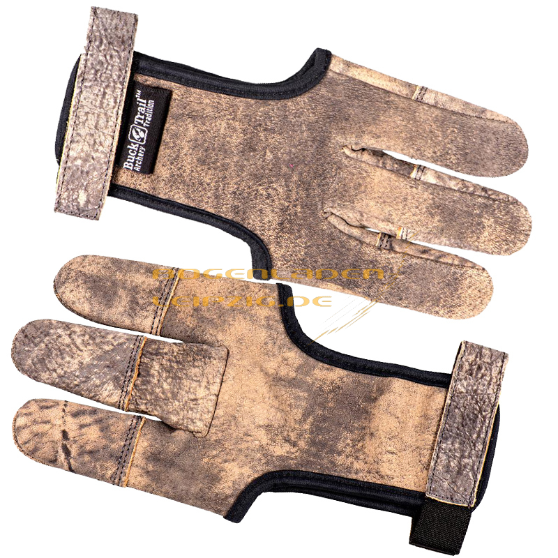 Buck Trail - Schießhandschuh Mui L Beige, 10,00