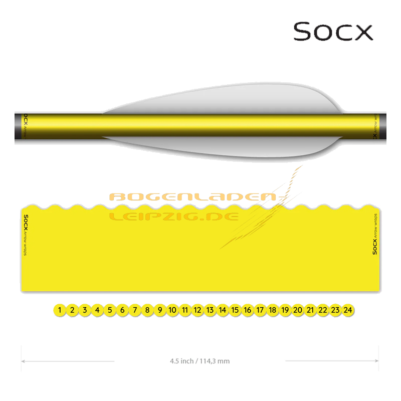 Socx - Wraps Max Flour Color 8 mm, 10,50