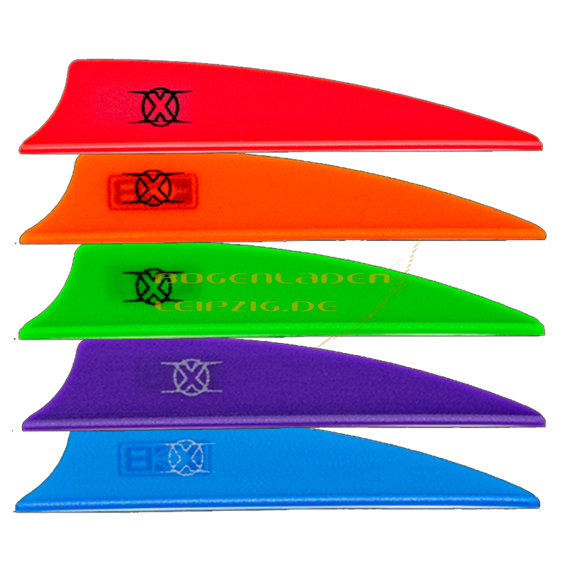 Bohning - X-Shield 2,25" Vanes rot, 0,30