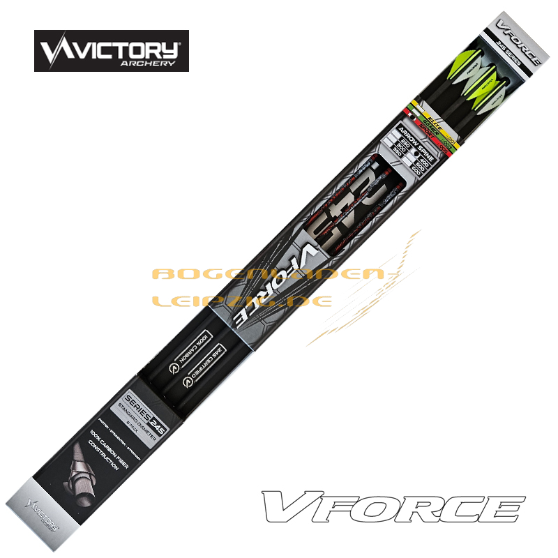 Victory Archery - VForce V6 Fertigpfeil 6Stück 400, 49,00