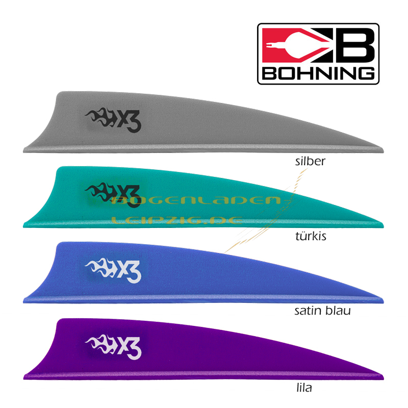 Bohning - Vane X3 3", 0,35