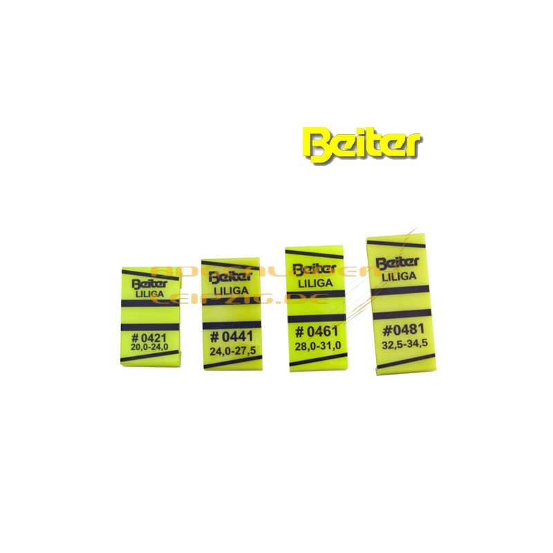 Beiter - Wurfarmschablone, Liliga 0421-0481, Gelb, 7,00